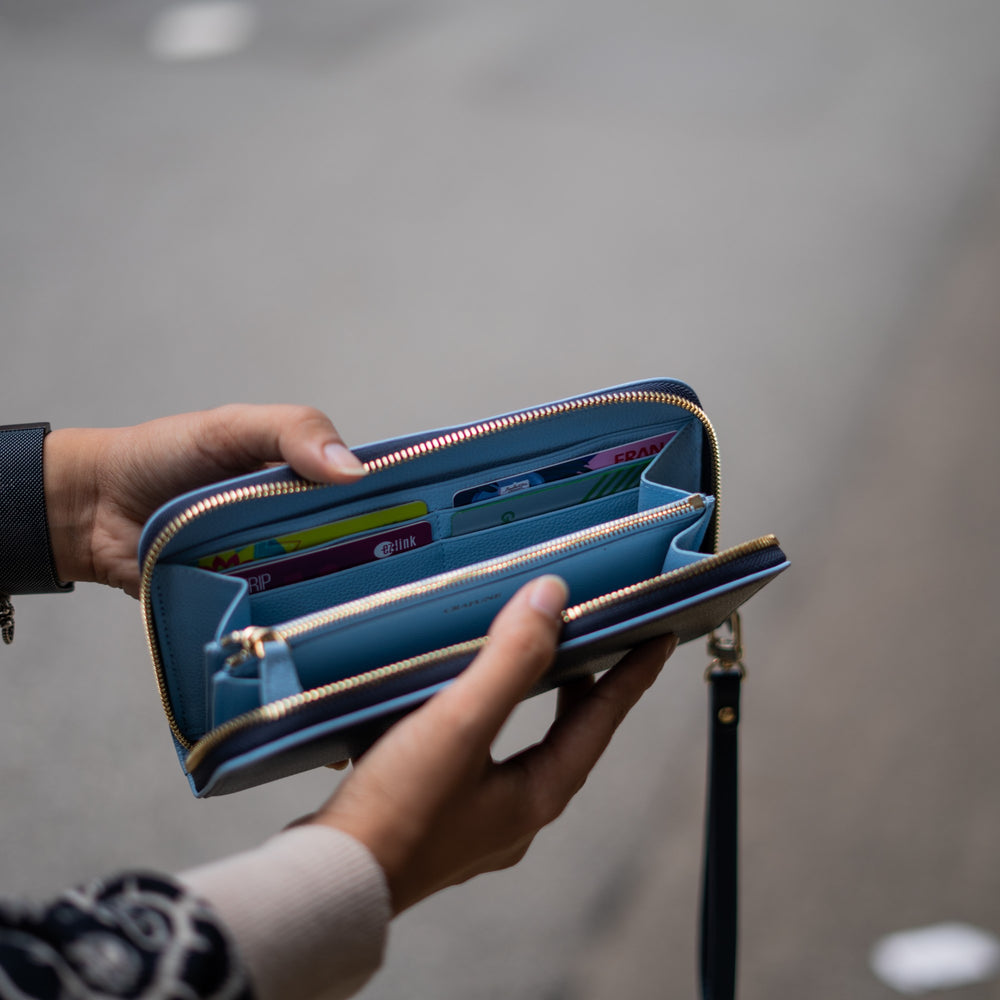 Alva Long Wallet - Baby Pink