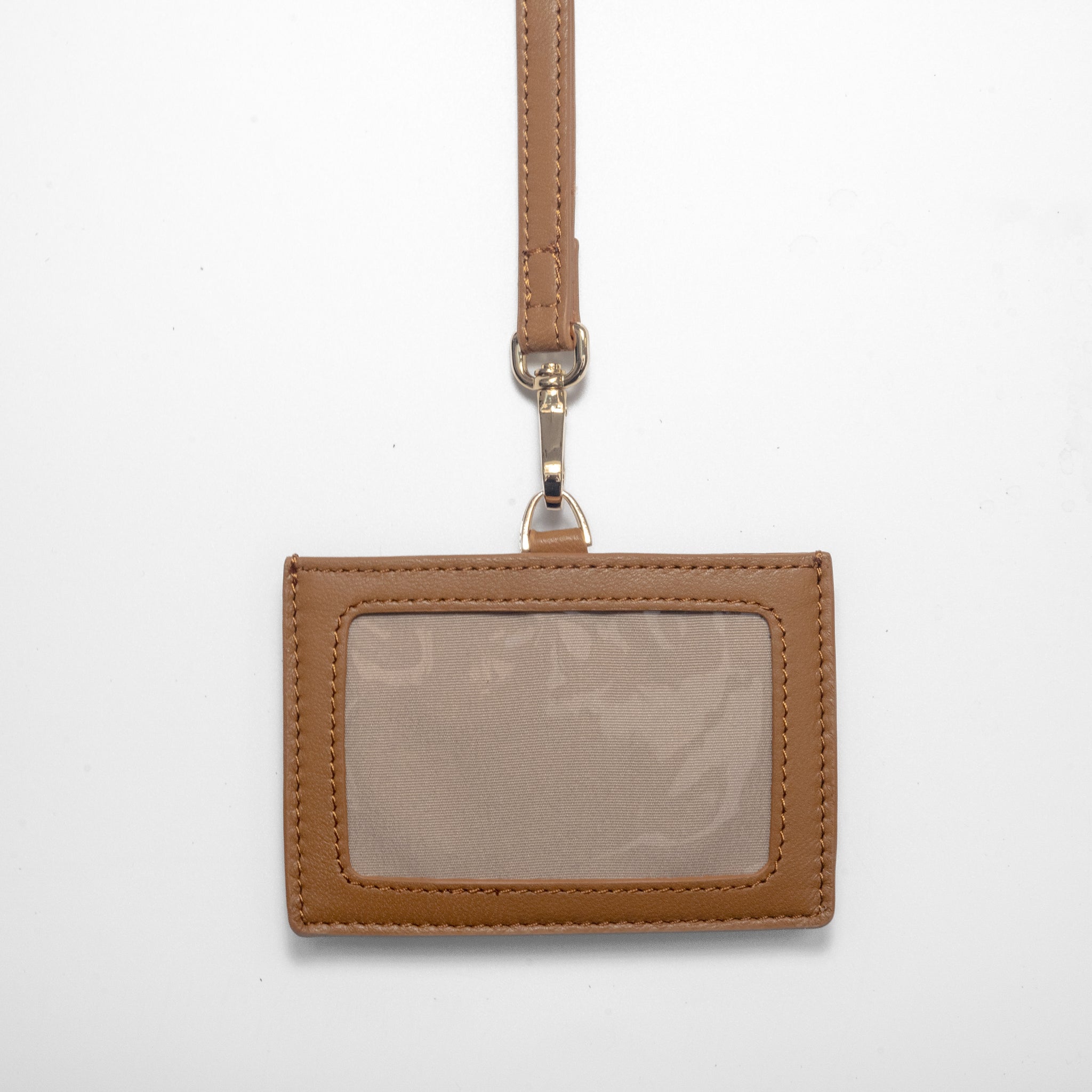 Zip Lanyard - Toffee