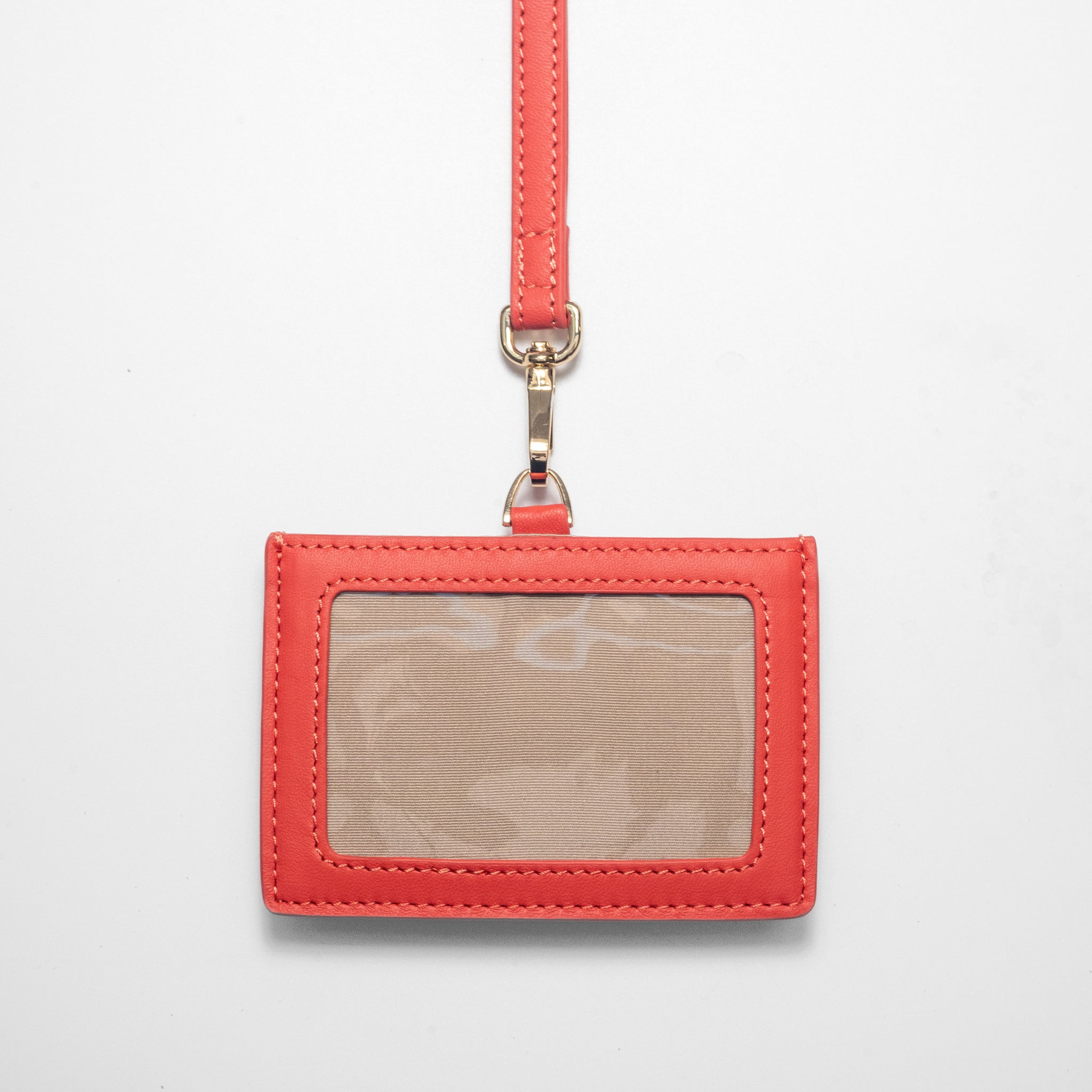 Zip Lanyard - Tomato